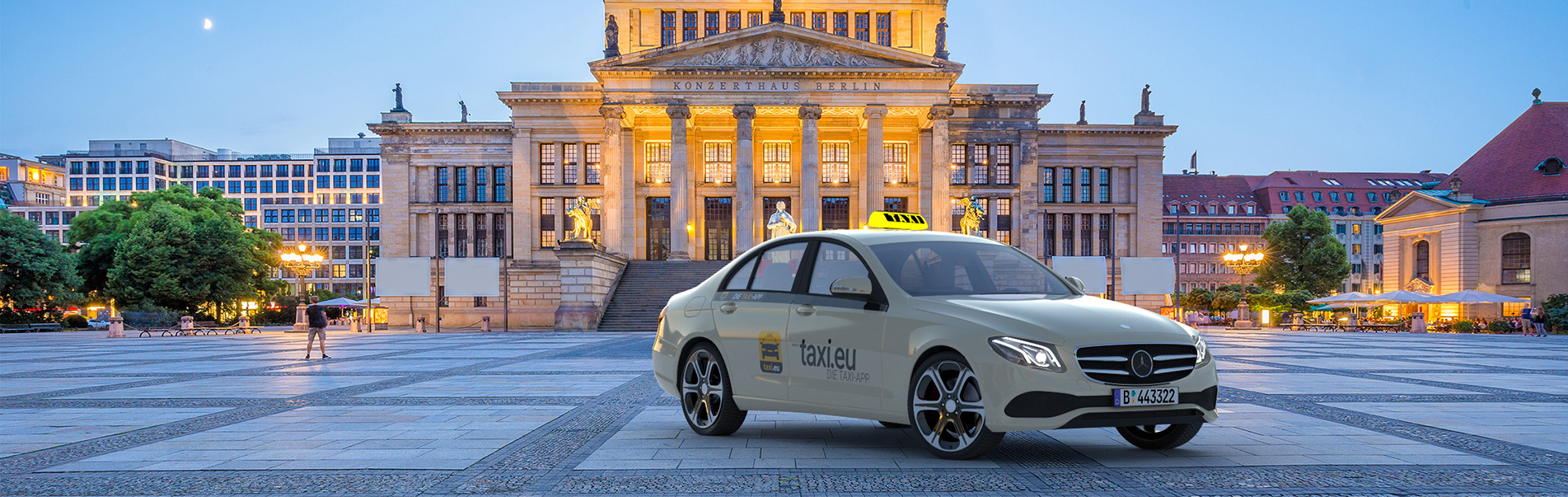 TaxiFunk Berlin 44 33 22 | Order a Taxi in Berlin | Cab in Berlin